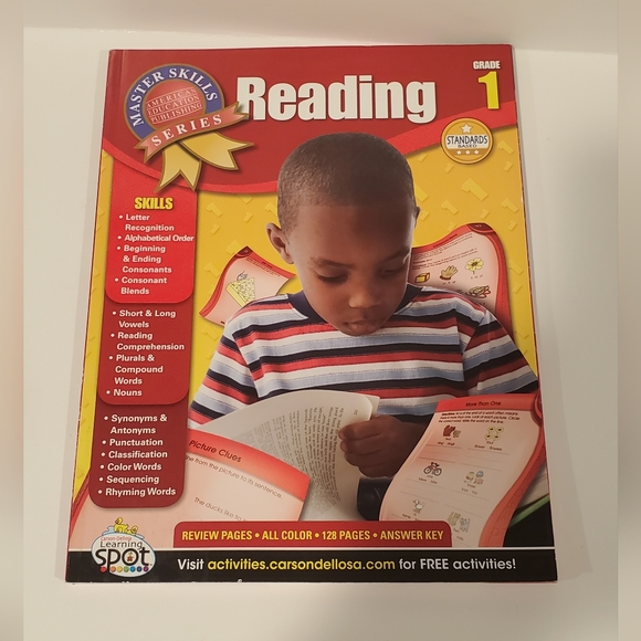 carson dellosa learning spot | Toys | Master Skills Series Reading ...